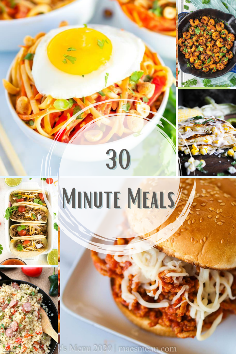 Thirty Minute Meals - 50 quick & easy dinners : Mom's Test Kitchen