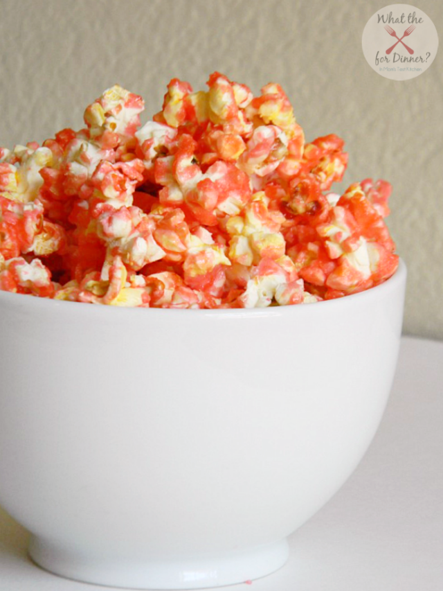 Red Hot Candied Popcorn - Mom's Test Kitchen